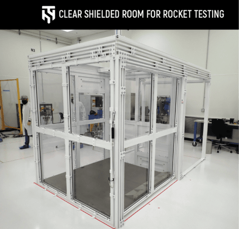 Polycarbonate Blast Room for Rocket Testing | TotalShield