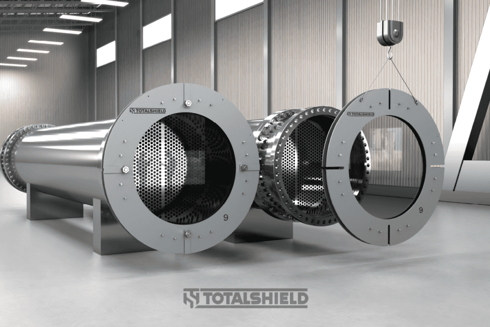 Heat Exchanger Pressure Test Shields | TotalShield